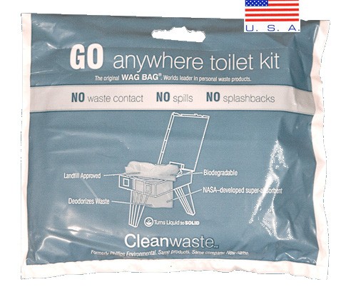 GO anywhere toilet kit®